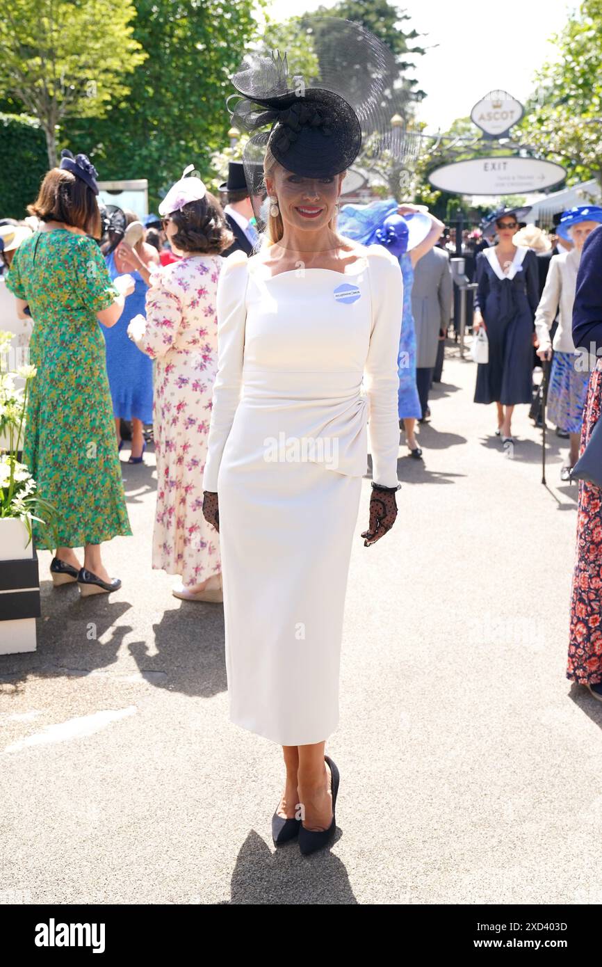 Singer Katherine Jenkins during day three of Royal Ascot at Ascot ...