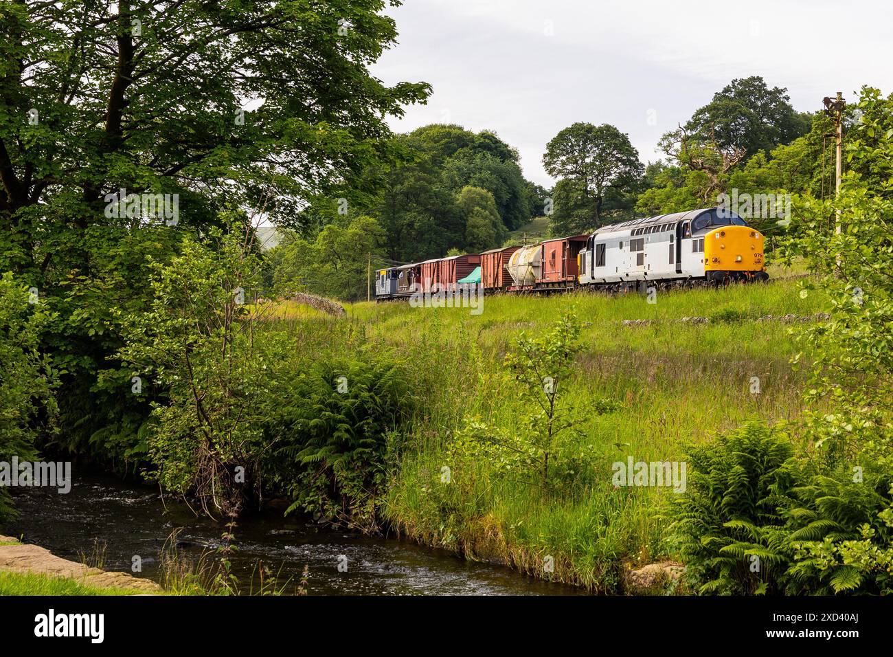 Keighley, UK. 20th June, 2024. Keighley and Worth Valley Railway Diesel ...
