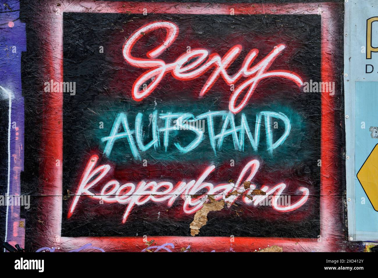 geography / travel, Germany, Hamburg, Hamburg, a piece of graffiti ...