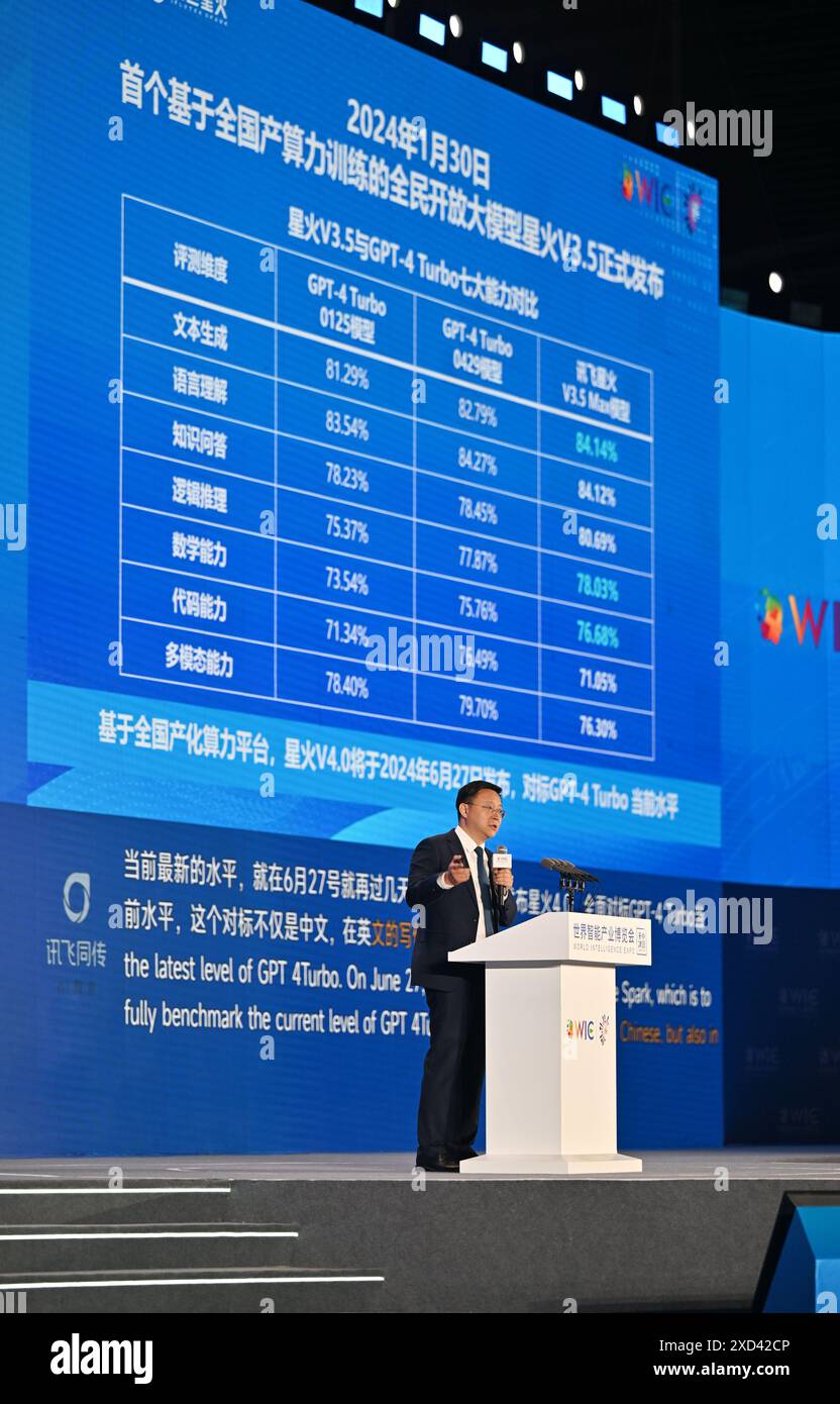 Tianjin, World Intelligence Expo 2024 in north China's Tianjin. 20th ...