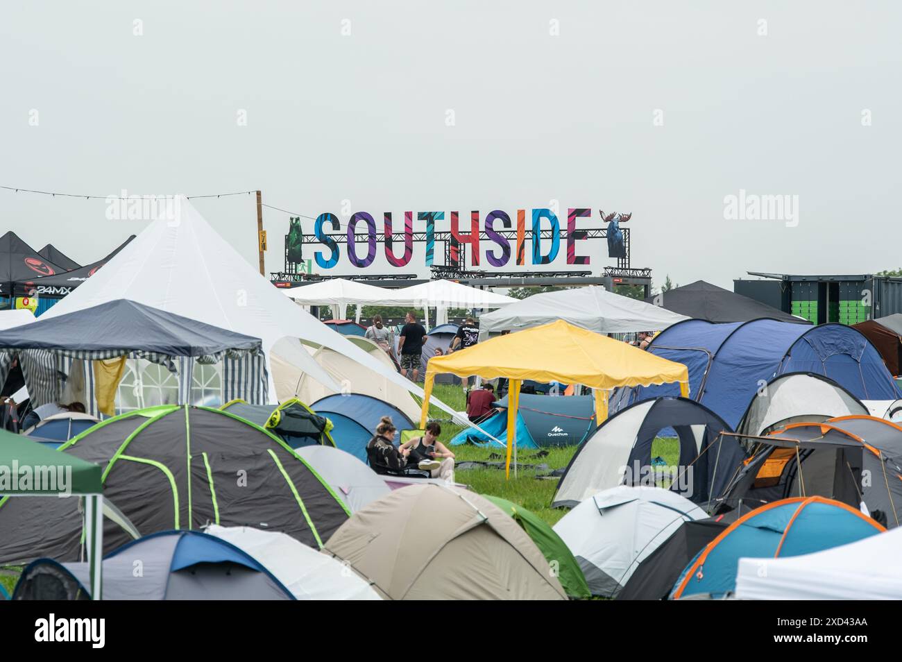 Neuhausen Ob Eck, Germany. 20th June, 2024. The lettering "SOUTHSIDE ...