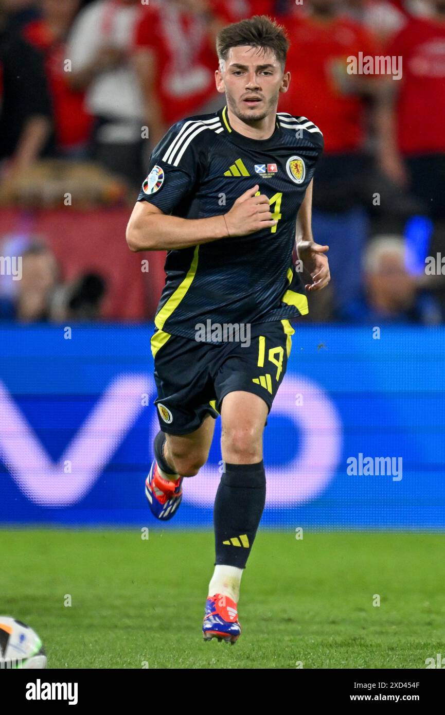 Billy Gilmour (14) of Scotland pictured during a soccer game between ...