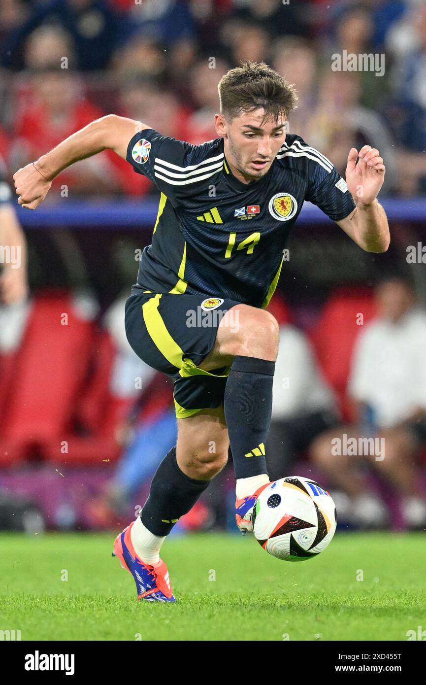Billy Gilmour (14) of Scotland pictured during a soccer game between ...