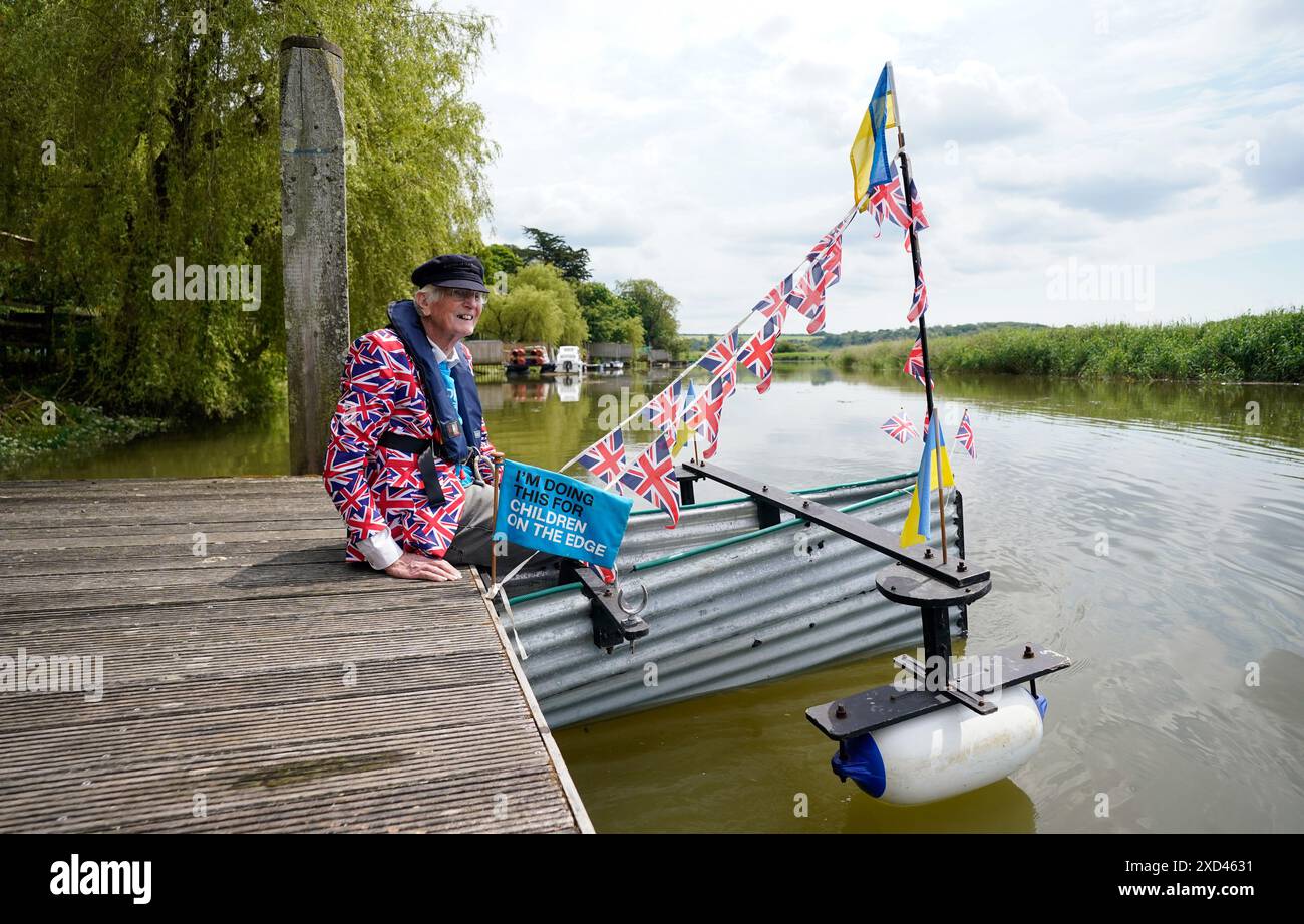 Michael Stanley, known as 'Major Mick' poses for a photograph during ...