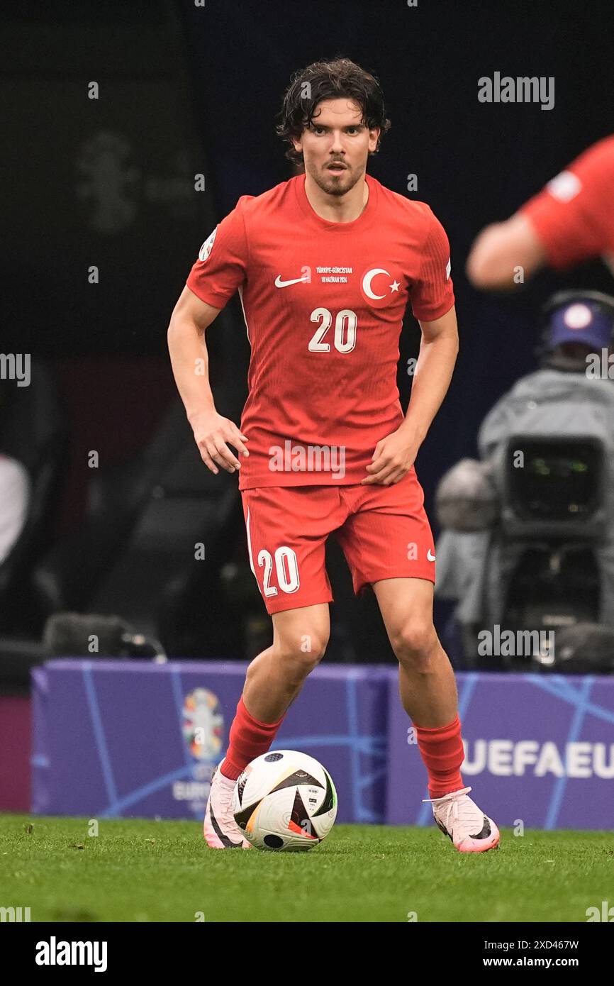 Turkey's Ferdi Kadioglu during the Euro 2024 soccer match between ...