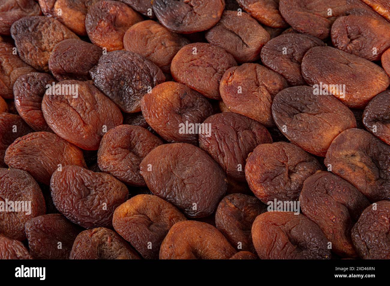 Naturally Dried apricots color orange. Sun dried Apricots Arranged ...