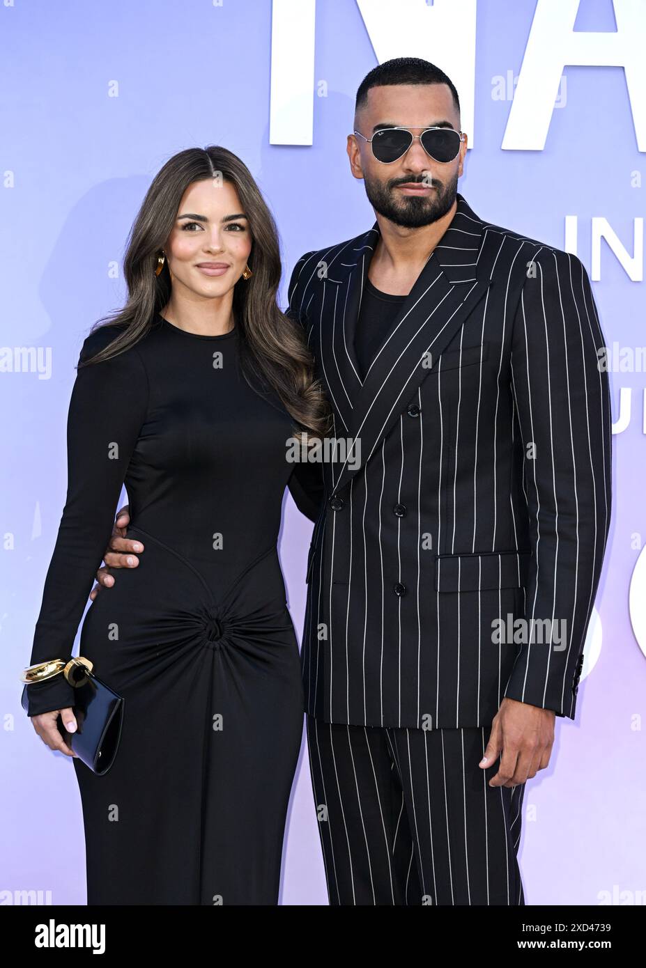 London, UK. June 19th, 2024. Nada Adelle and Umar Kaman arriving at the ...