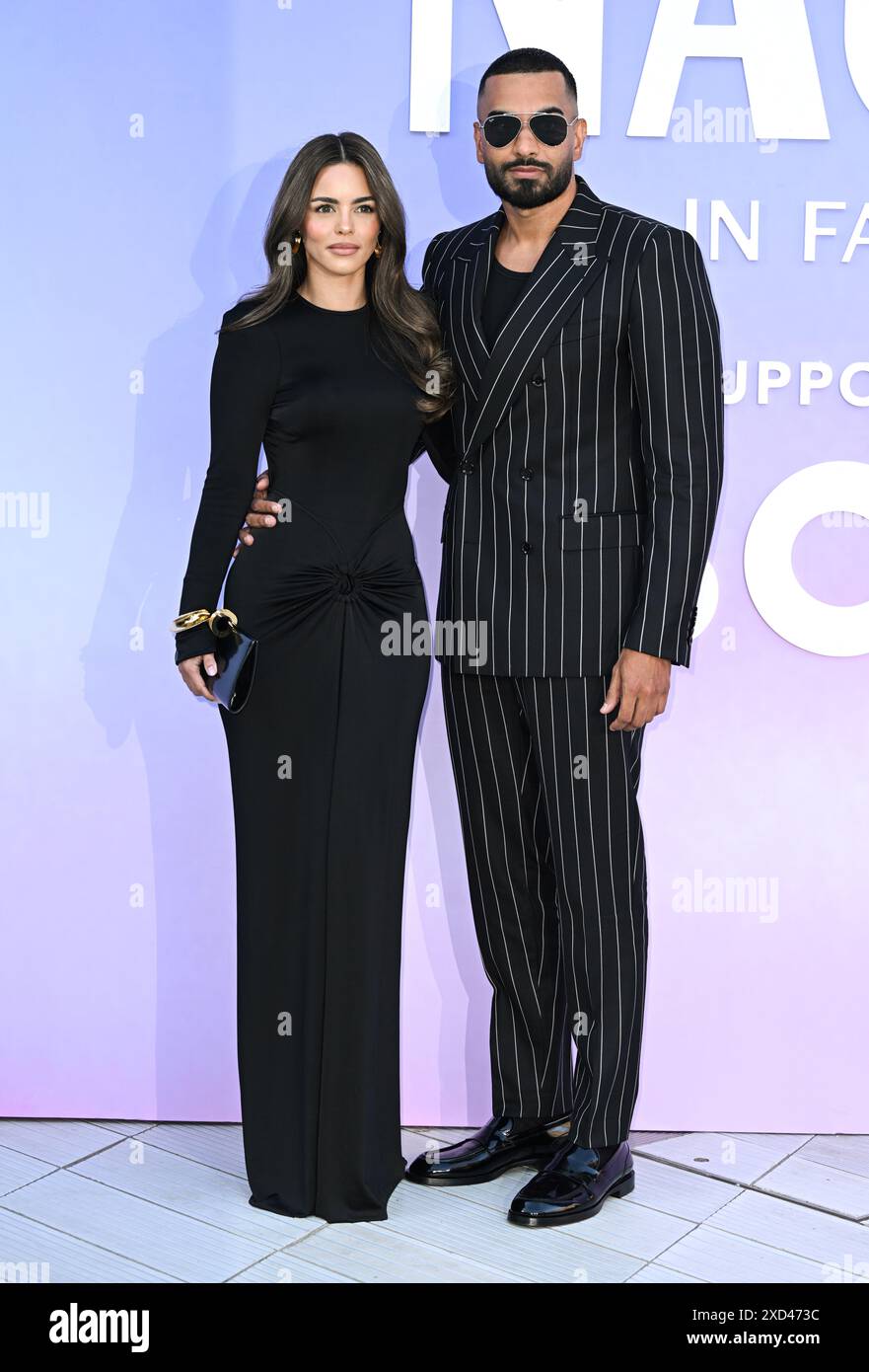 London, UK. June 19th, 2024. Nada Adelle and Umar Kaman arriving at the ...