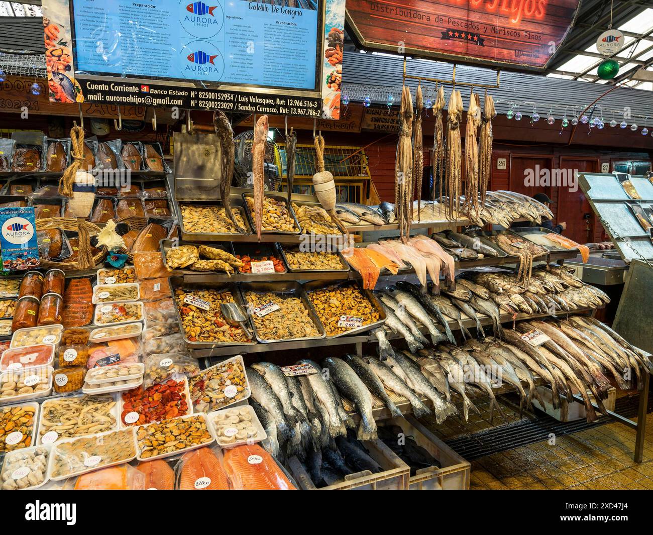 Chile puerto montt fish hi-res stock photography and images - Alamy