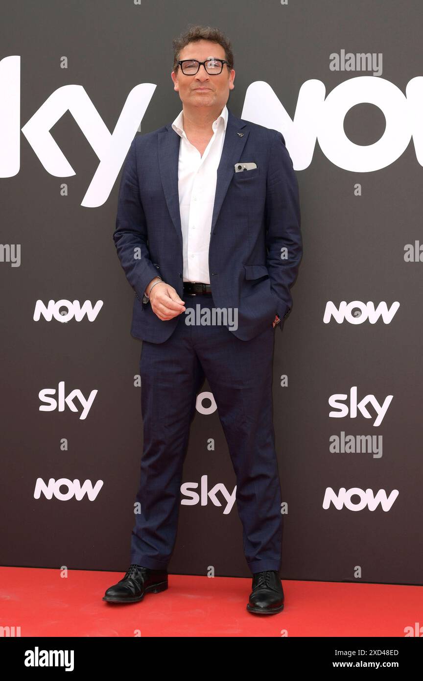 Alessio Viola bei der Sky Programmpräsentation 2024-2025 im Cinema Barberini. Rom, 19.06.2024 ...