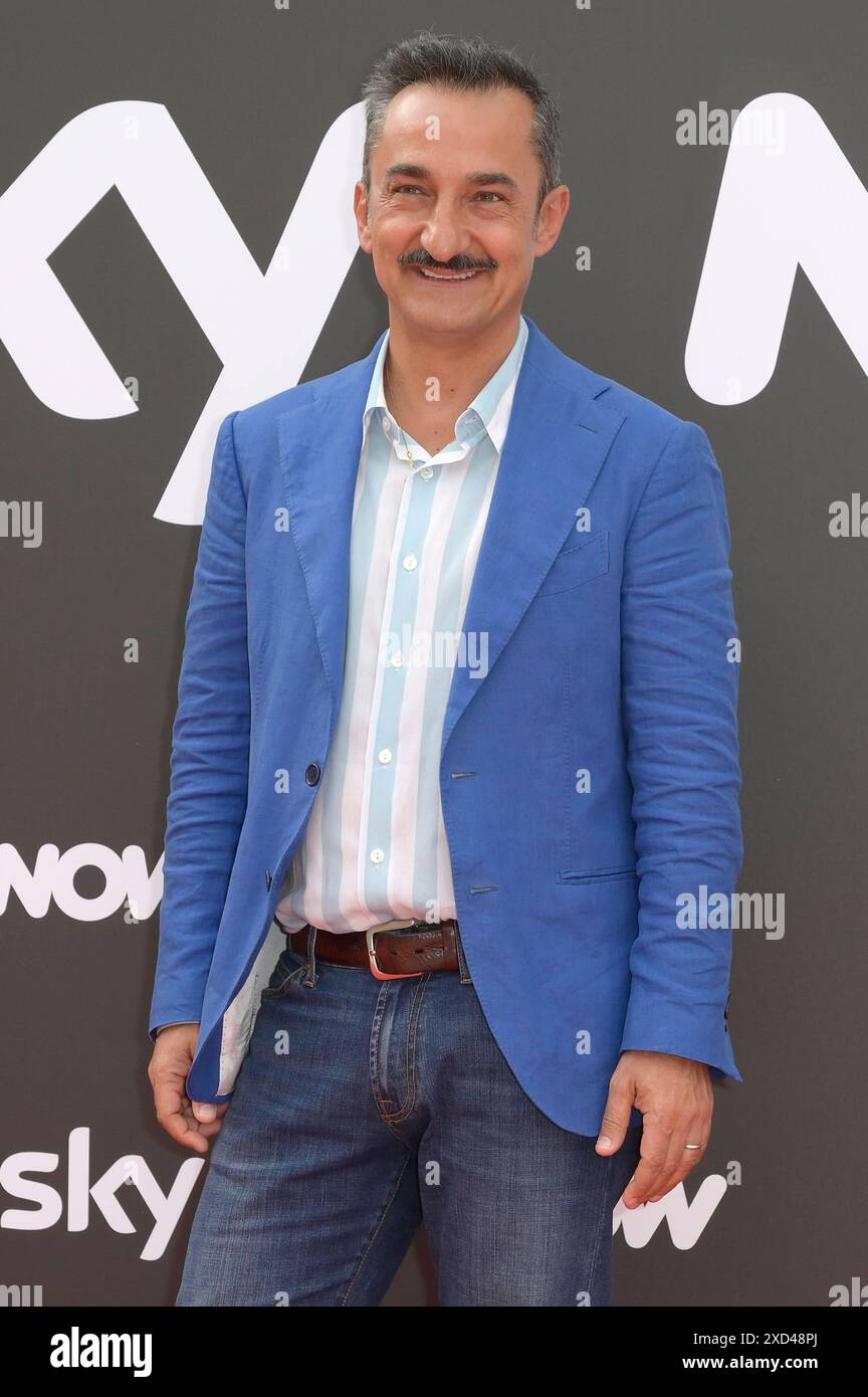 Nicola Savino bei der Sky Programmpräsentation 2024-2025 im Cinema ...