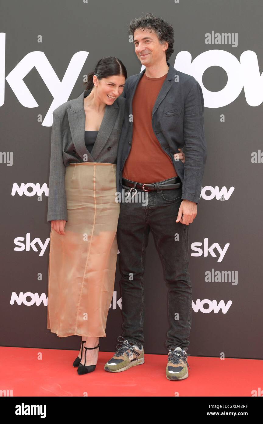 Maria Chiara Giannetta und Davide Marengo bei der Sky ...