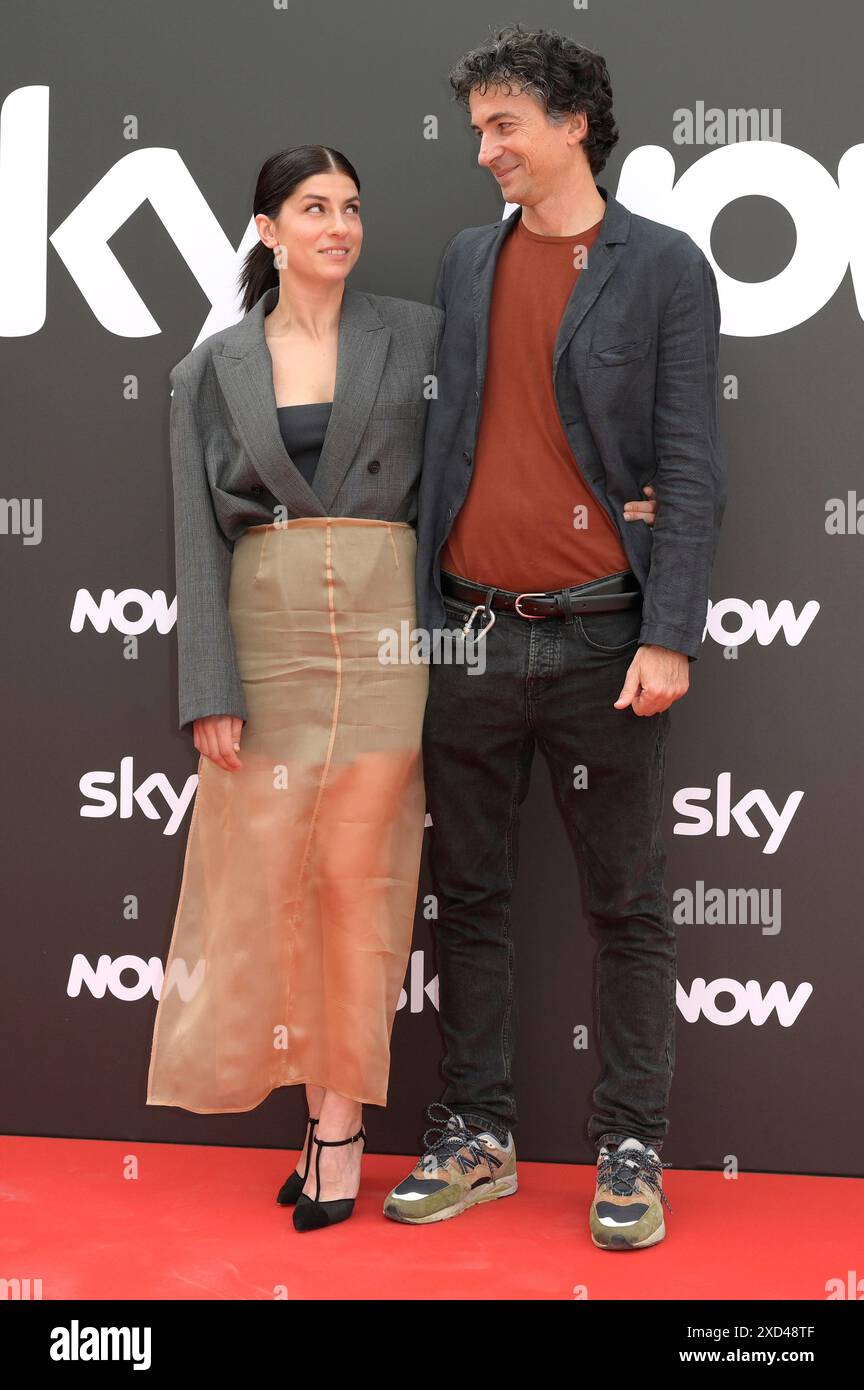 Maria Chiara Giannetta und Davide Marengo bei der Sky ...