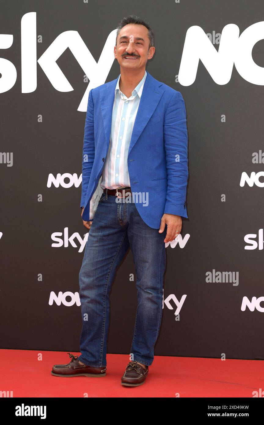 Nicola Savino bei der Sky Programmpräsentation 2024-2025 im Cinema ...