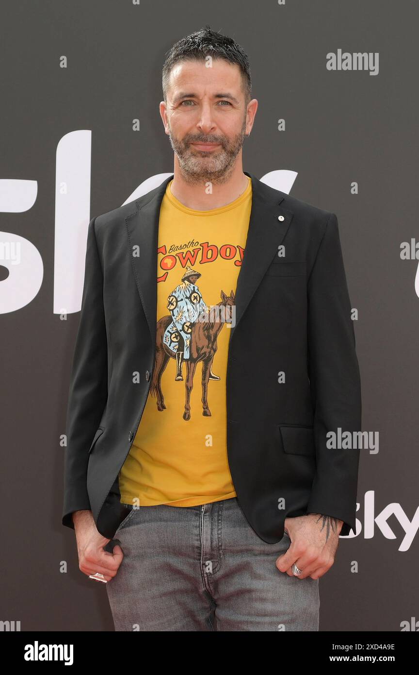 Pablo Trincia bei der Sky Programmpräsentation 2024-2025 im Cinema Barberini. Rom, 19.06.2024 ...