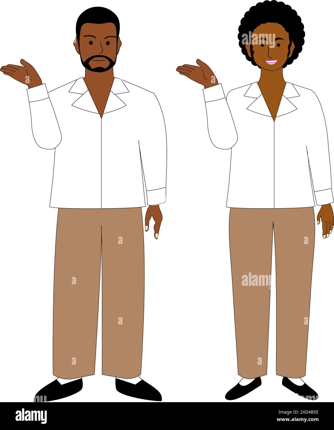 Young couple in relationship Stock Vector Images - Alamy