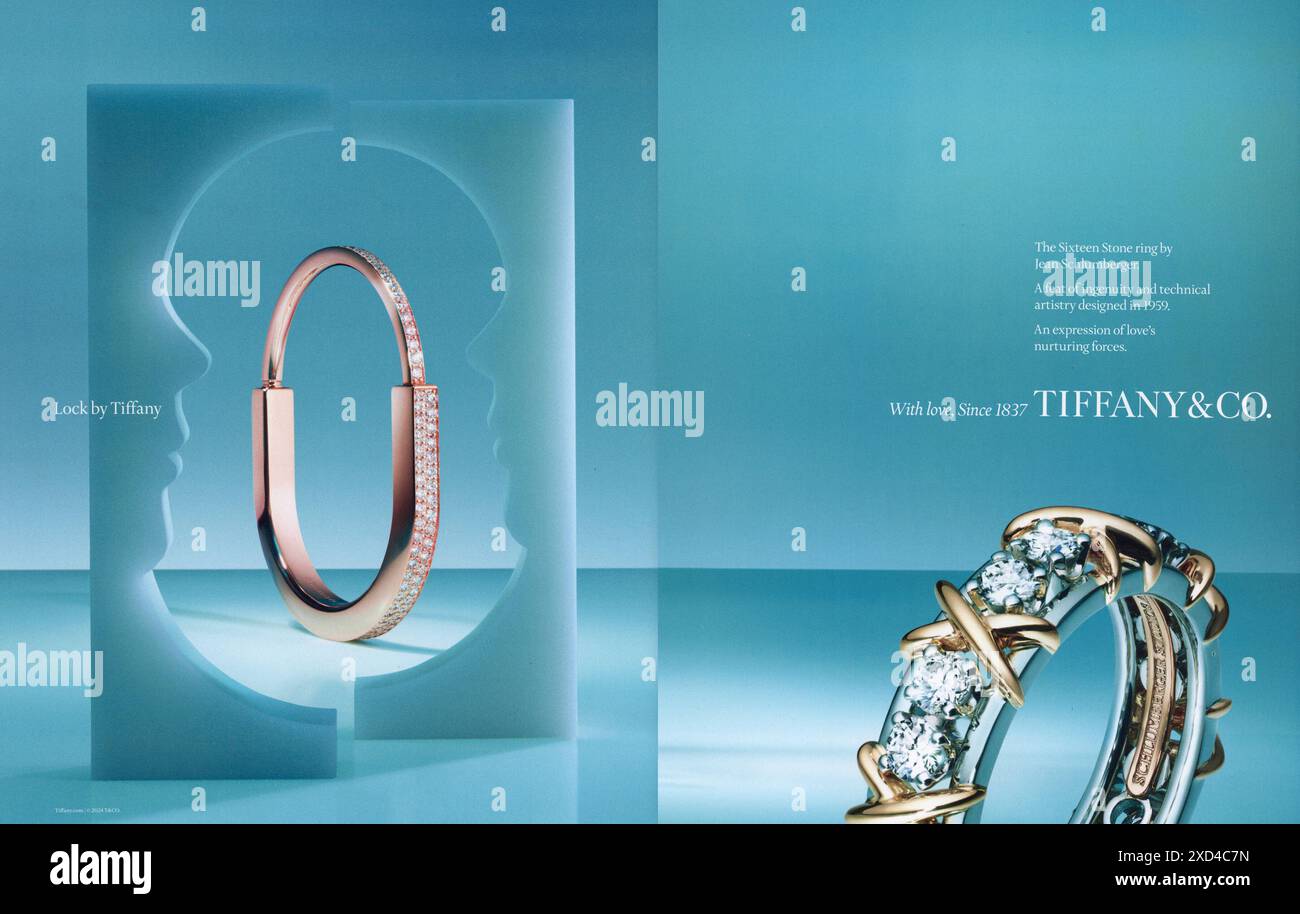 Advert from an April 2024 women's fashion lifestyle magazine, United ...