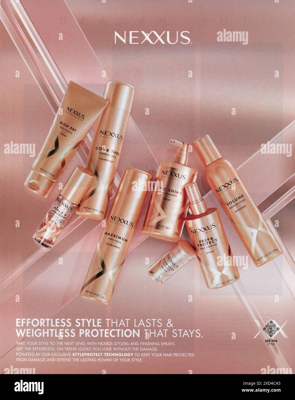 Advert from an April 2024 women's fashion lifestyle magazine, United ...