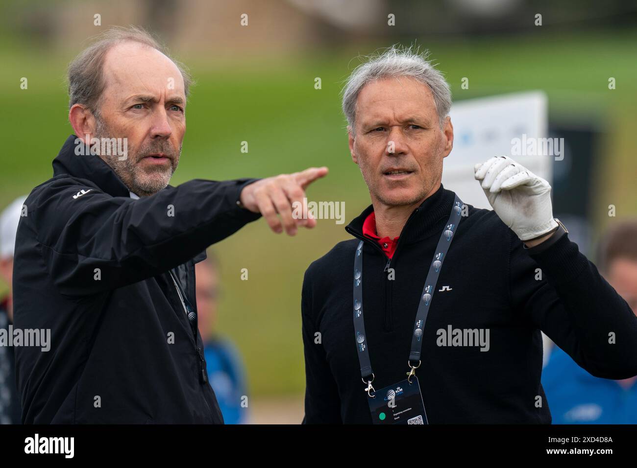 AMSTERDAM, THE NETHERLANDS - JUNE 20: toernooidirecteur Daan Slooter en ...