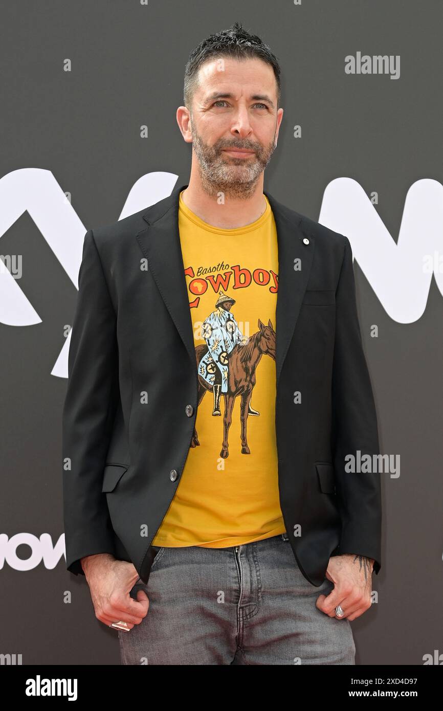 Pablo Trincia attends the Palinsesti Sky season 2024/2025 red carpet at ...