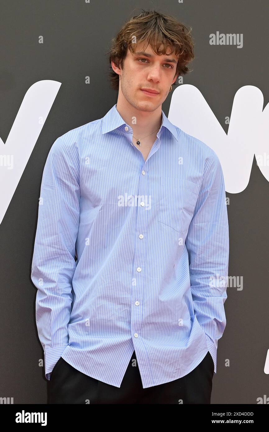 Matteo Giuggioli attends the Palinsesti Sky season 2024/2025 red carpet ...