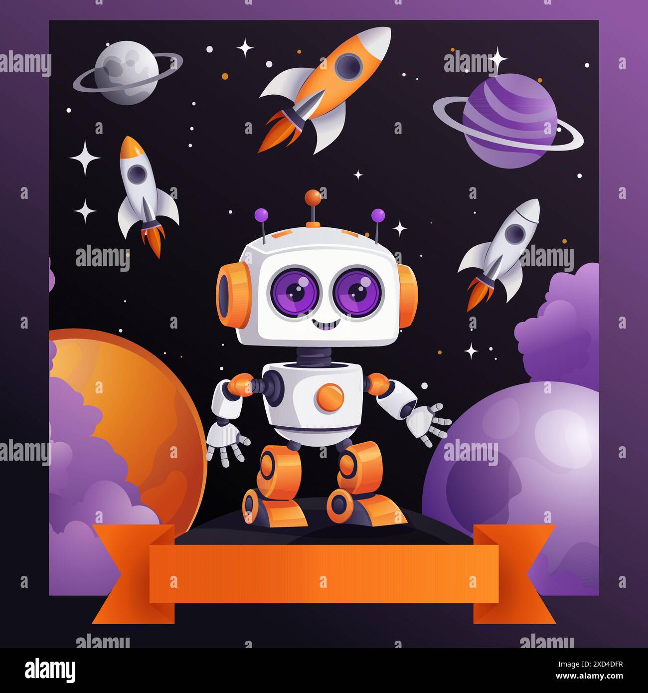 Planet and rockets hi-res stock photography and images - Alamy