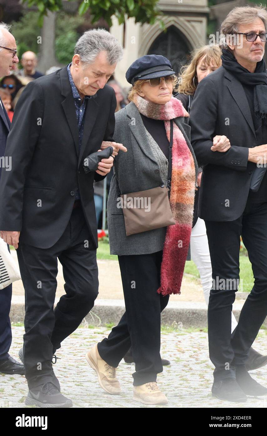 Paris, France. 20th June, 2024. Nadine Trintignant arriving to the ...