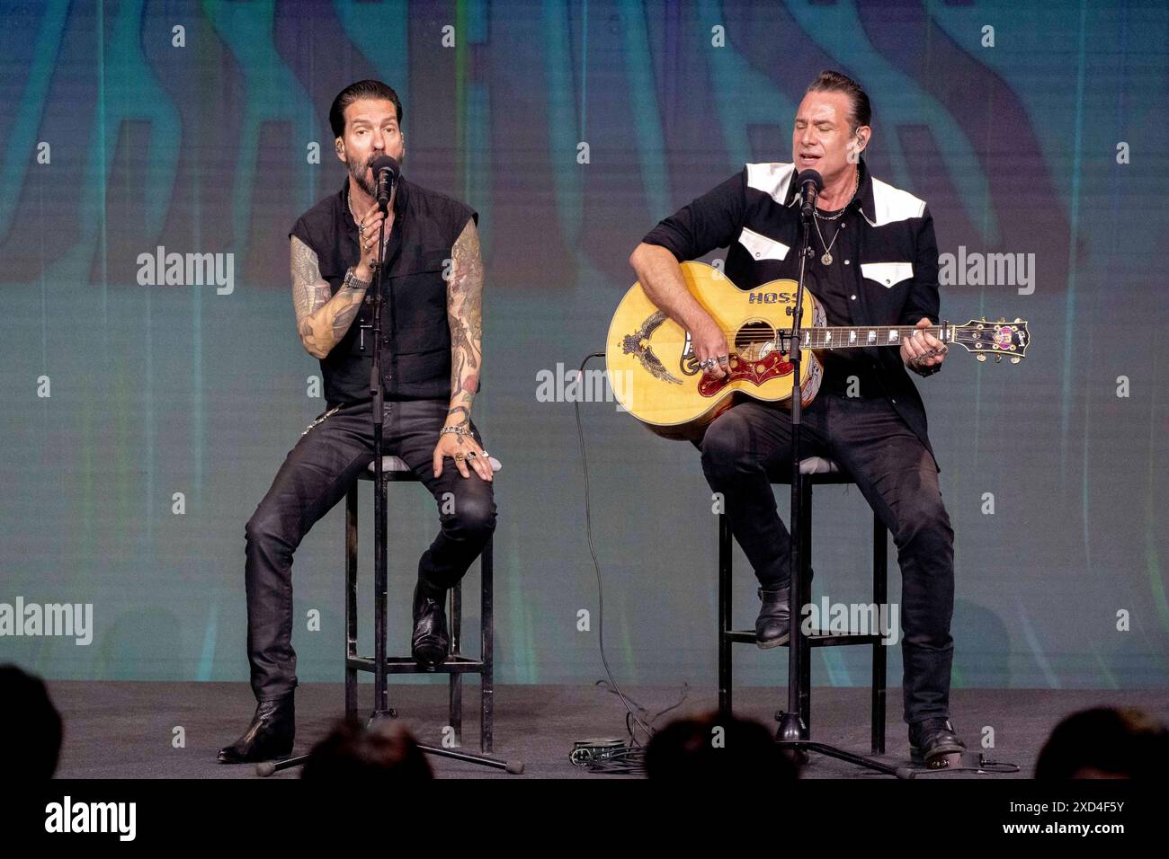 The BossHoss, BOSS BURNS and HOSS POWER performing at the AUSTRIAN ...