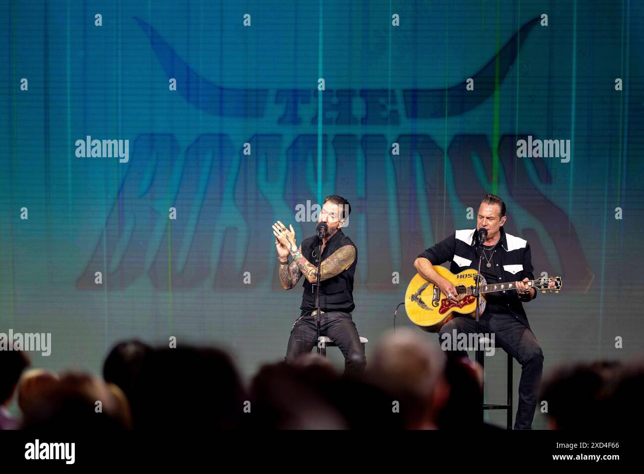 The BossHoss, BOSS BURNS and HOSS POWER performing at the AUSTRIAN ...