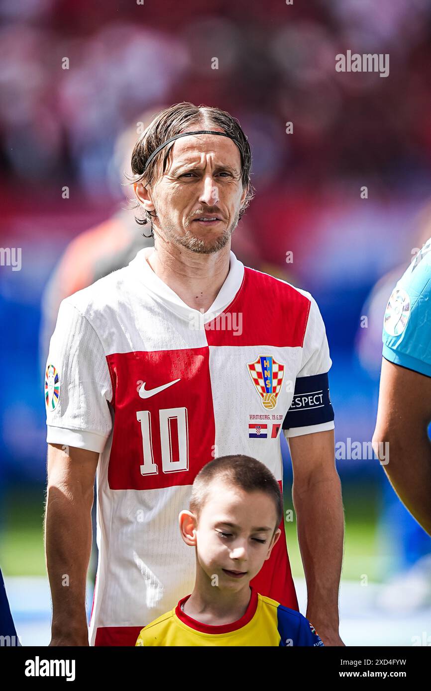 Luka Modric (Kroatien, #10) GER, Kroatien vs. Albanien, Fussball ...