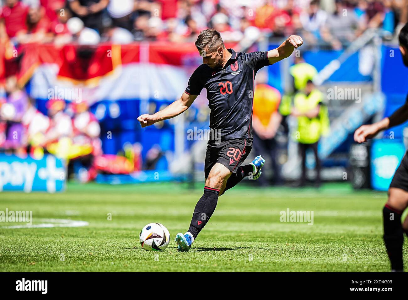 Ylber Ramadani (Albanien, #20) GER, Kroatien vs. Albanien, Fussball ...