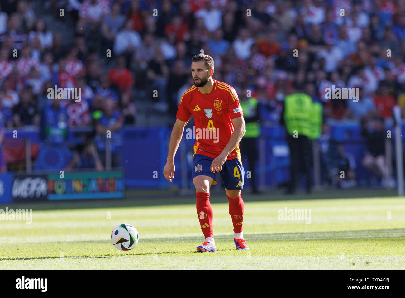 Nacho during UEFA Euro 2024 game between national teams of Spain and ...
