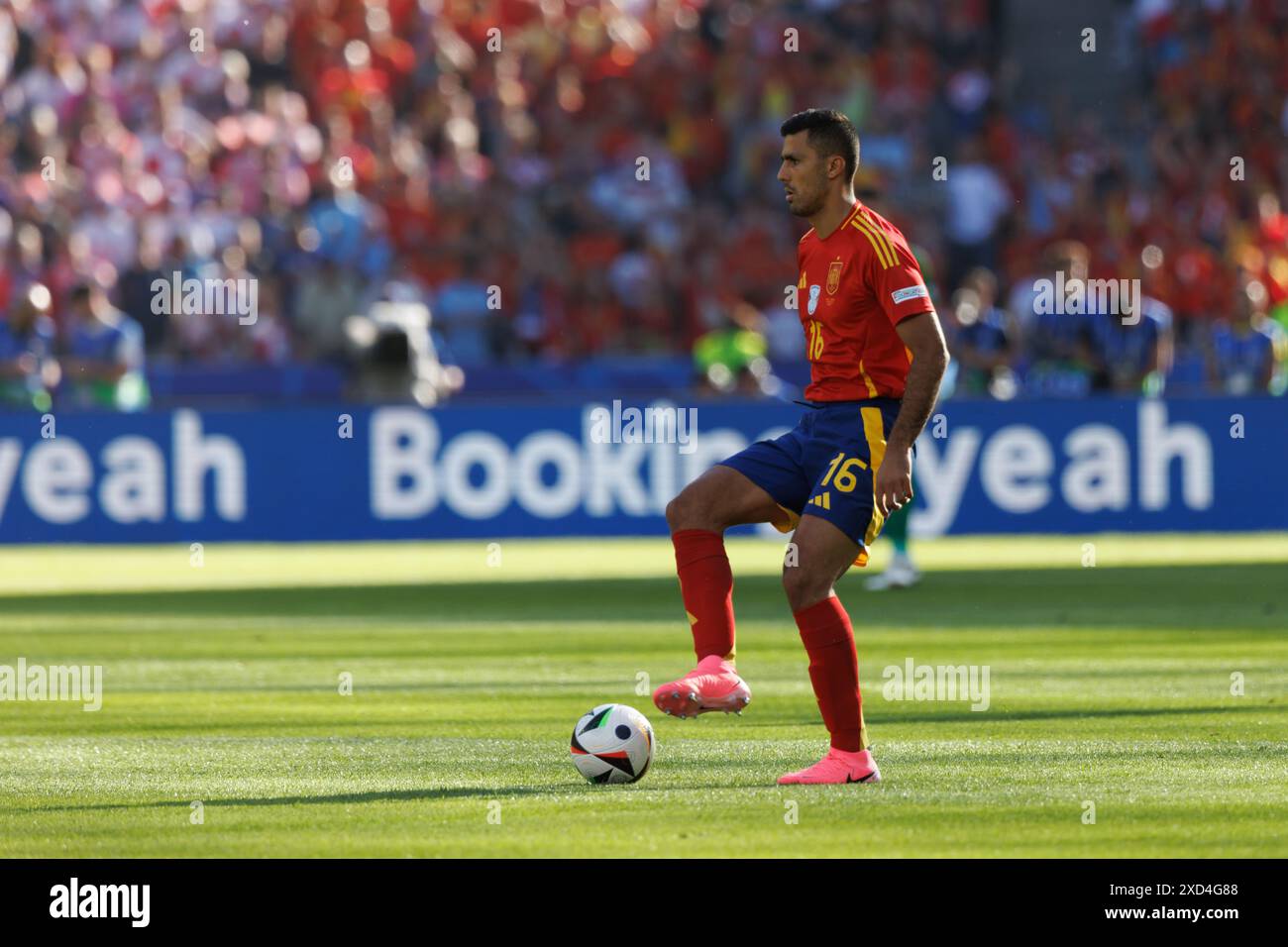 Rodri during UEFA Euro 2024 game between national teams of Spain and ...