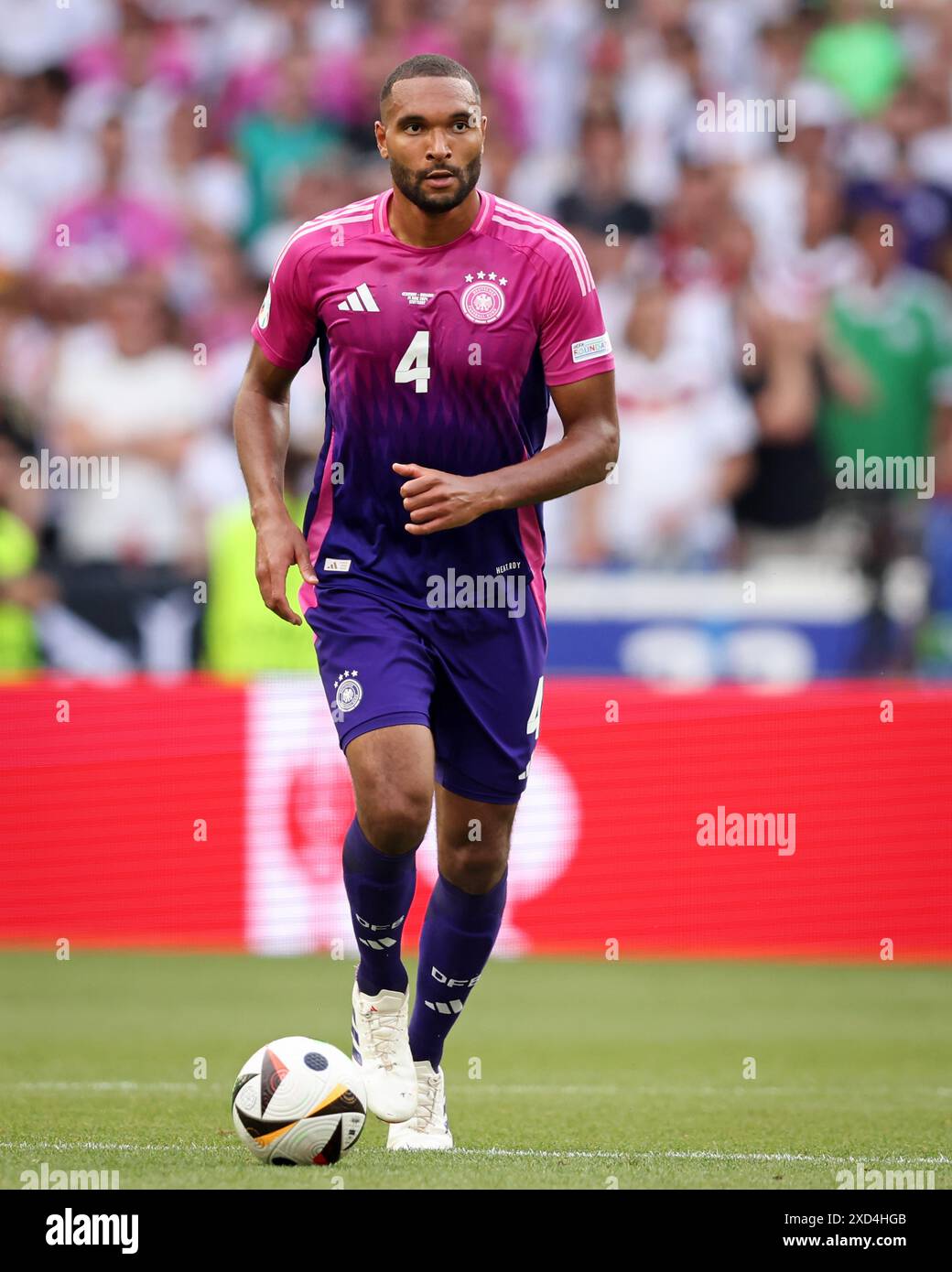 STUTTGART, GERMANY - JUNE 19: Jonathan Tah of Germany e during the UEFA ...