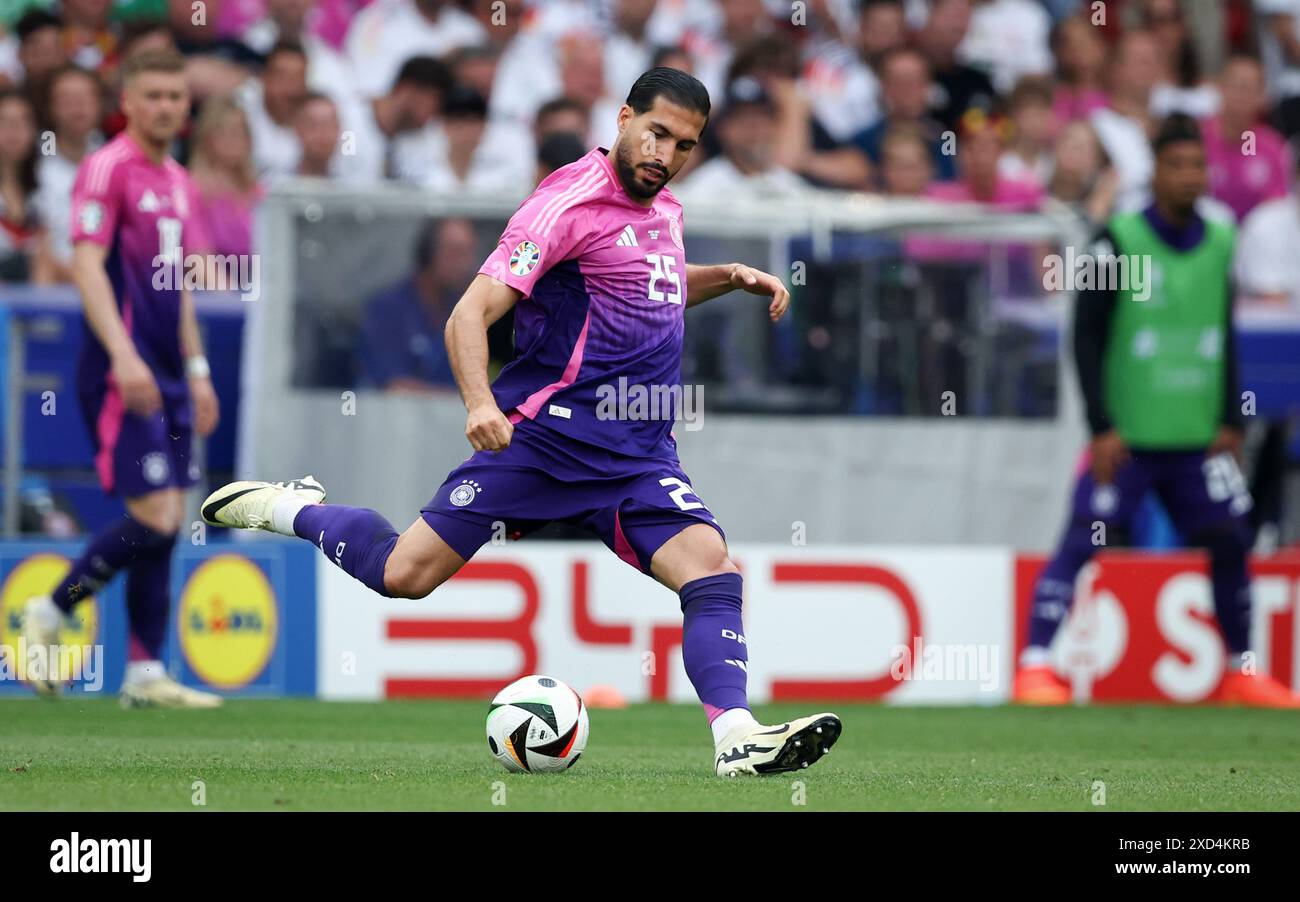 STUTTGART, GERMANY - JUNE 19: Emre Can of Germany in action during the ...