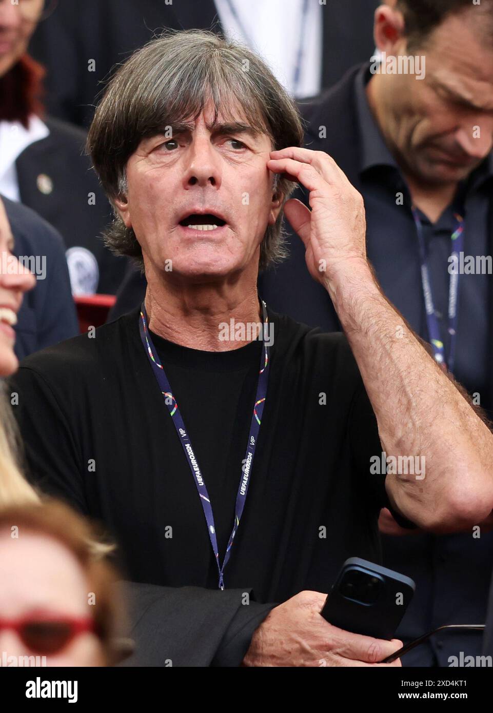 STUTTGART, GERMANY - JUNE 19: Joachim Löw during the UEFA EURO 2024 ...