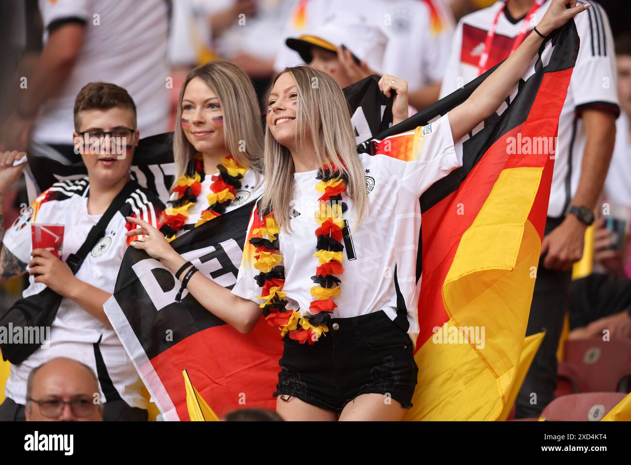 STUTTGART, GERMANY - JUNE 19: Germany fans during the UEFA EURO 2024 ...
