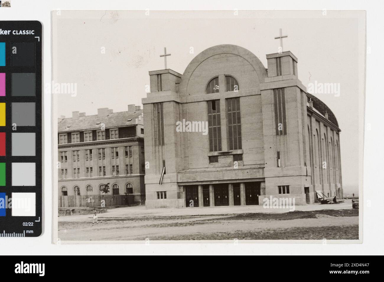 Photograph of the exterior of the Maria-vom-Berge-Karmel Church at ...