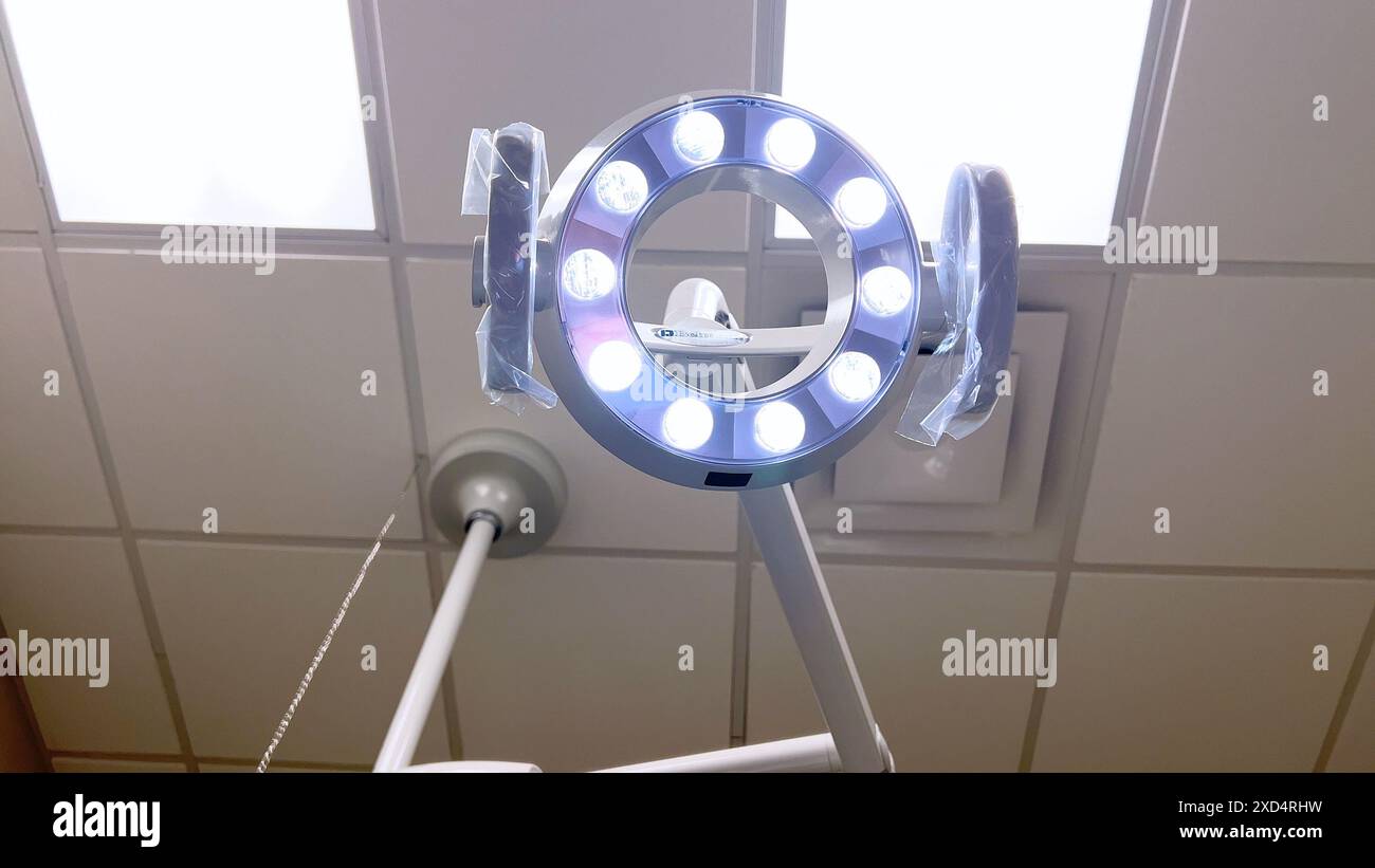 Surgical Instruments Prepared for Medical Implant Procedure Stock Photo ...