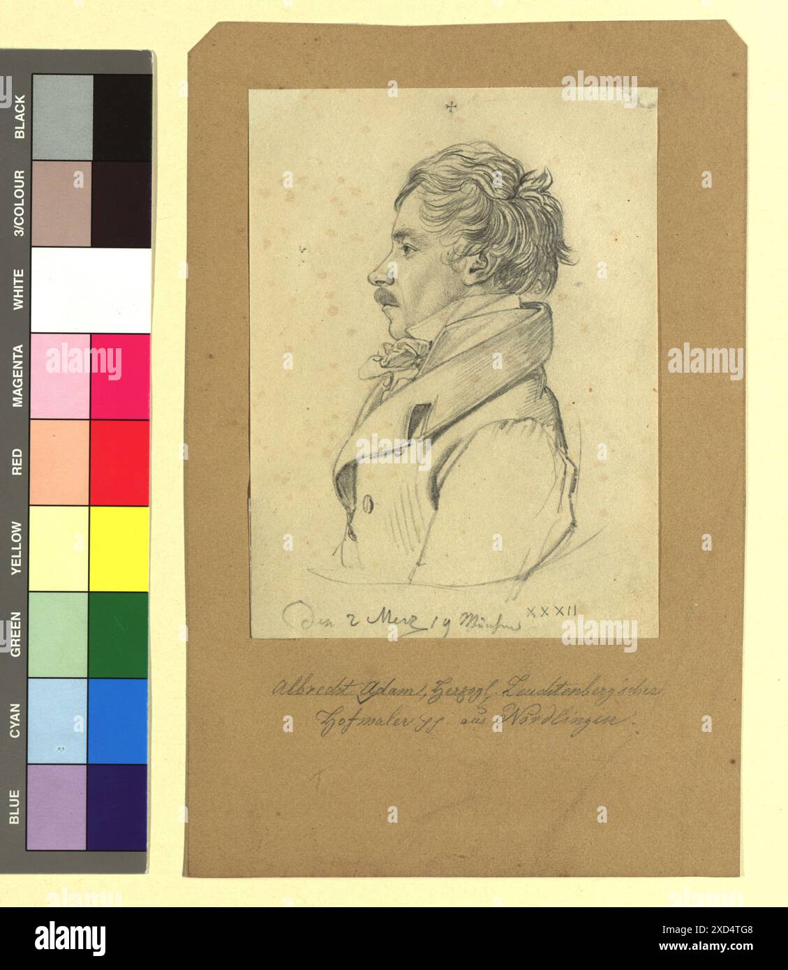 Albrecht Adam (1786-1862), Maler Johann Adam Klein (1792—1875), Artist ...