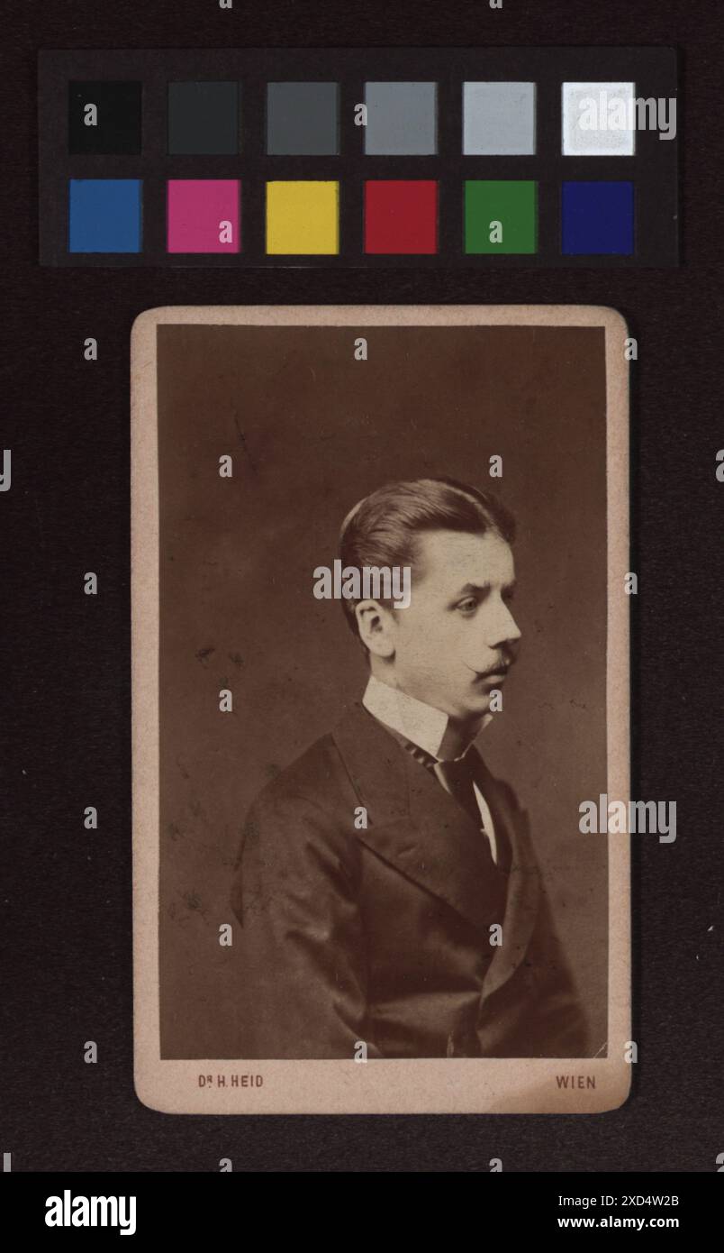 Graf Louis Sternberg Hermann Heid (1834—1891), Photographer Wien Museum ...