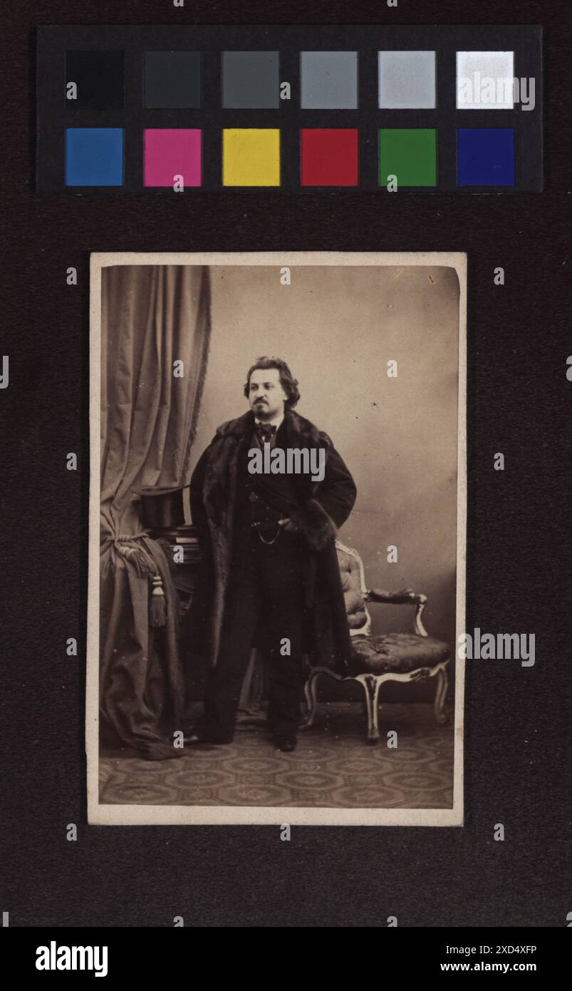 Gustav Walter (1834-1910), Opernsänger Carl Herberth (1822—1892 ...