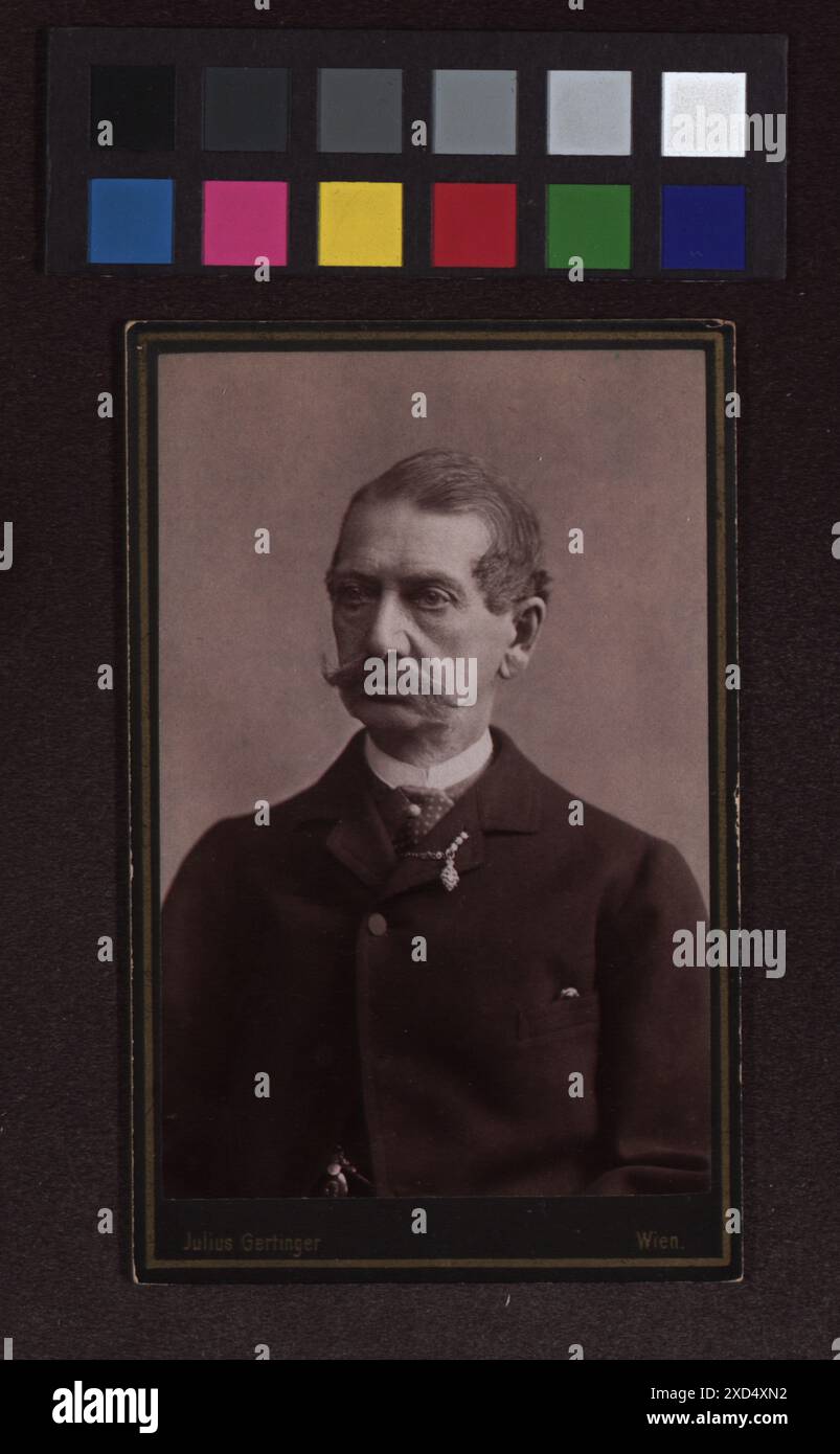 Peter Zampis, Rechnungsrat Julius Gertinger (1834—1883), Photographer ...