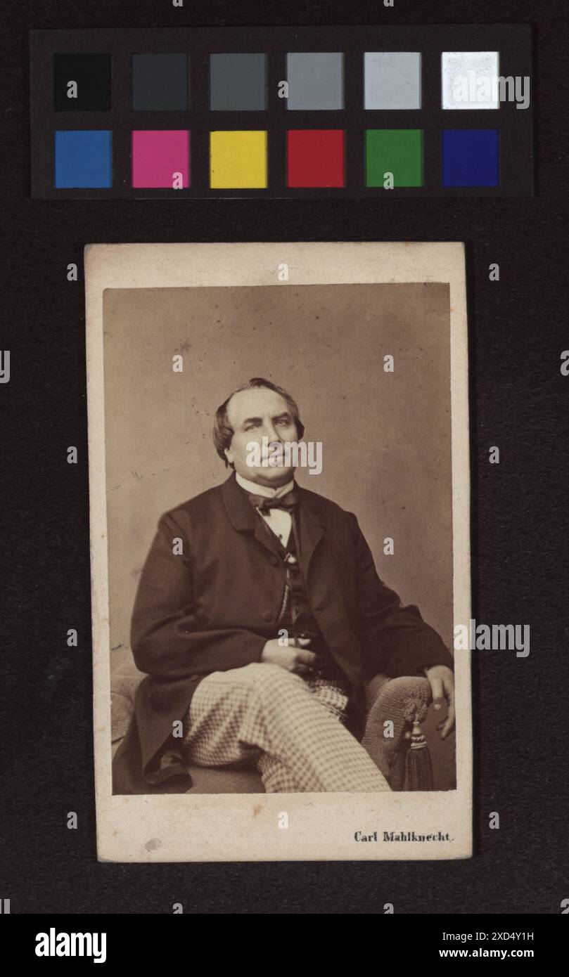 Karl Mathias Rott (1807-1876), Sänger, Komponist, Regisseur Carl (Karl ...