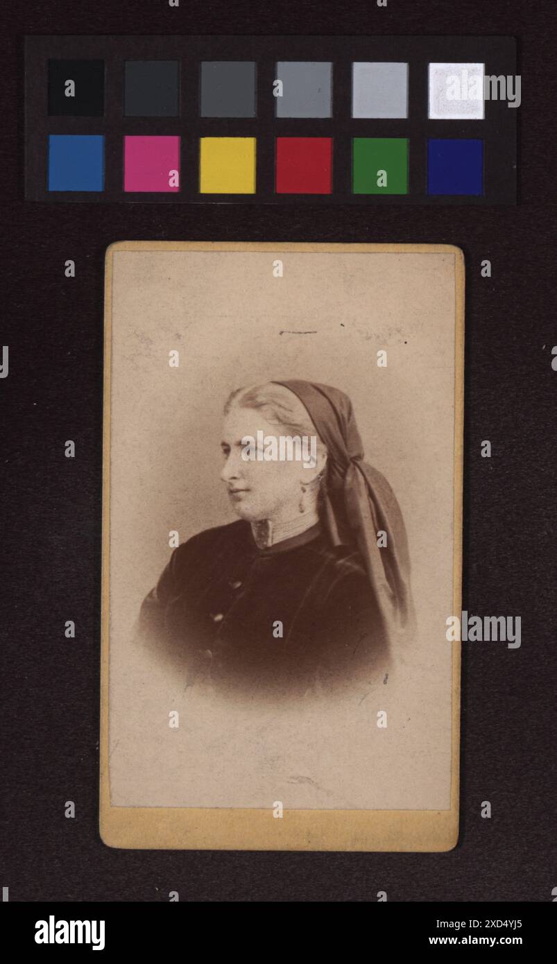 Portrait of an unidentified woman, photographed by Wilhelm Lehmann at ...