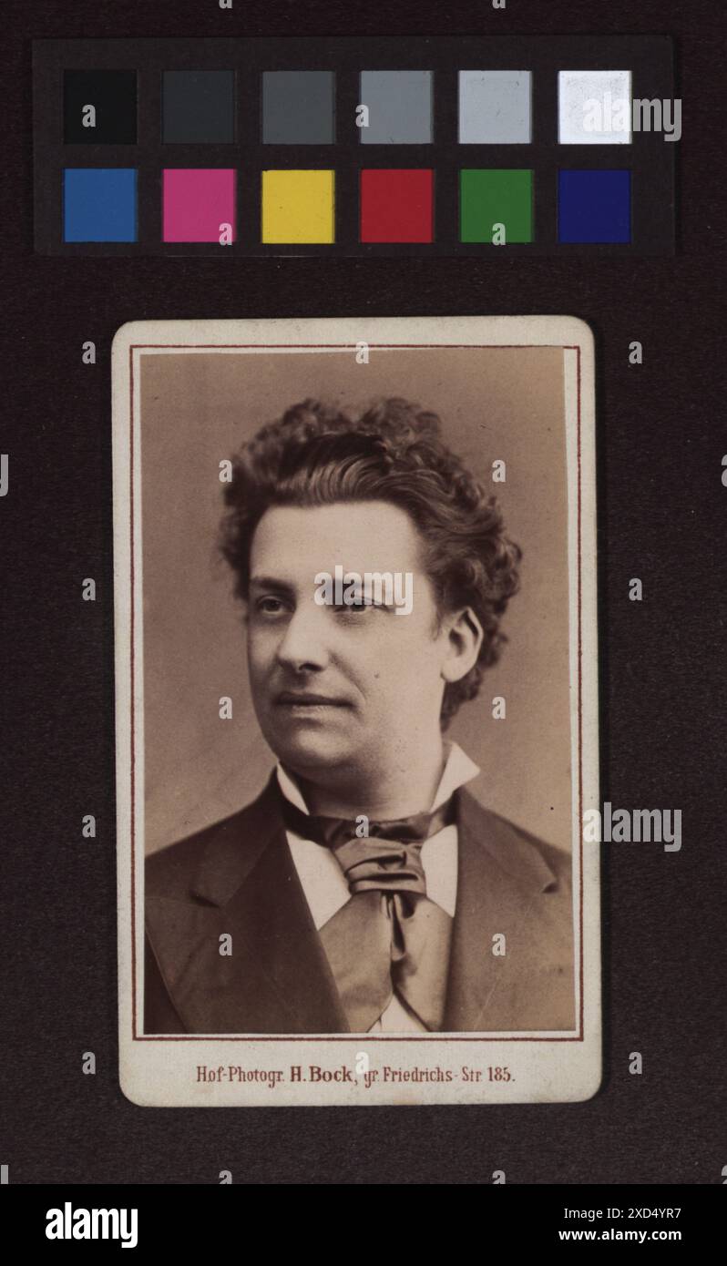 Joseph Nesper (1844-1929), Schauspieler Hermann Bock, Photographer Wien ...