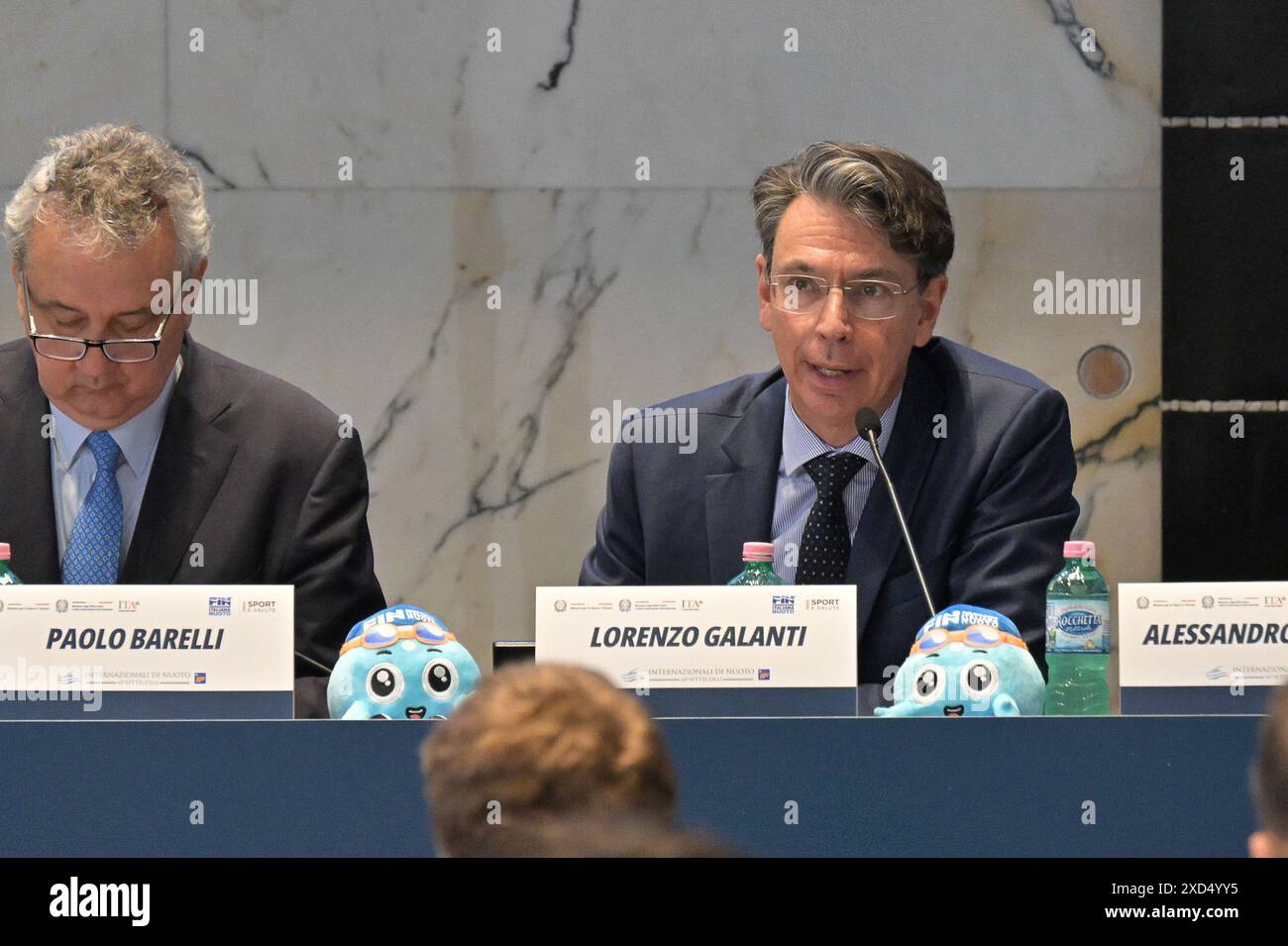 Foro Italico, Rome, Italy. 20th June, 2024. SetteColli Olympic Qualifying Swimming Press ...