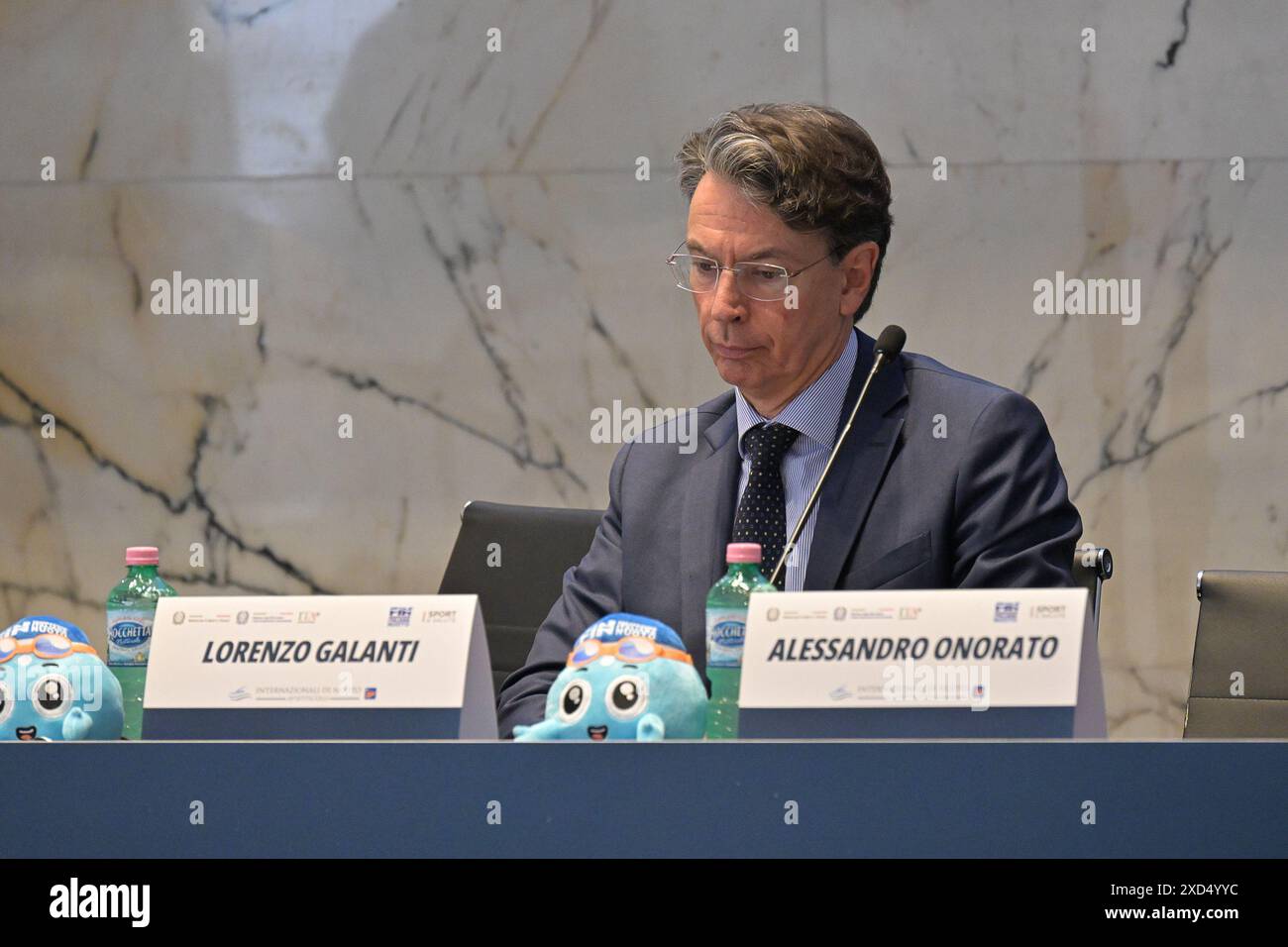 Foro Italico, Rome, Italy. 20th June, 2024. SetteColli Olympic Qualifying Swimming Press ...