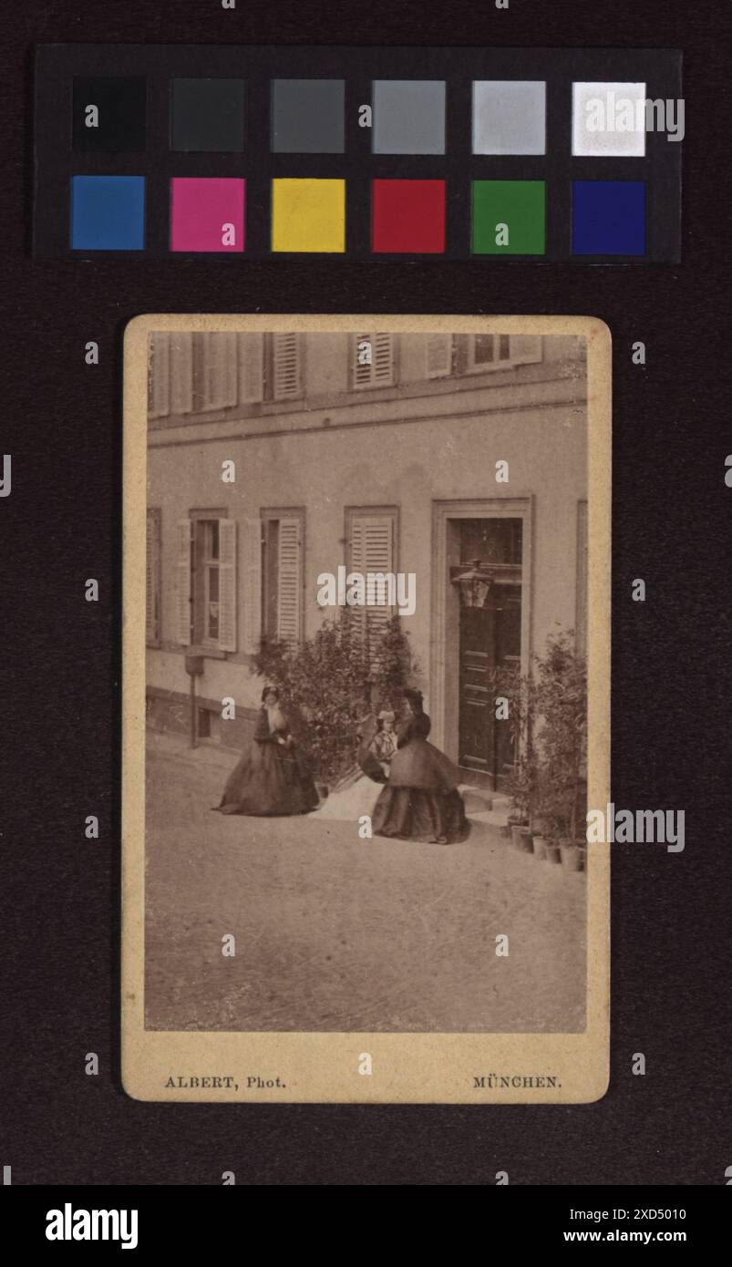 Kaiserin Elisabeth von Österreich-Ungarn (1837-1898) Joseph Albert (1825—1886), Photographer ...