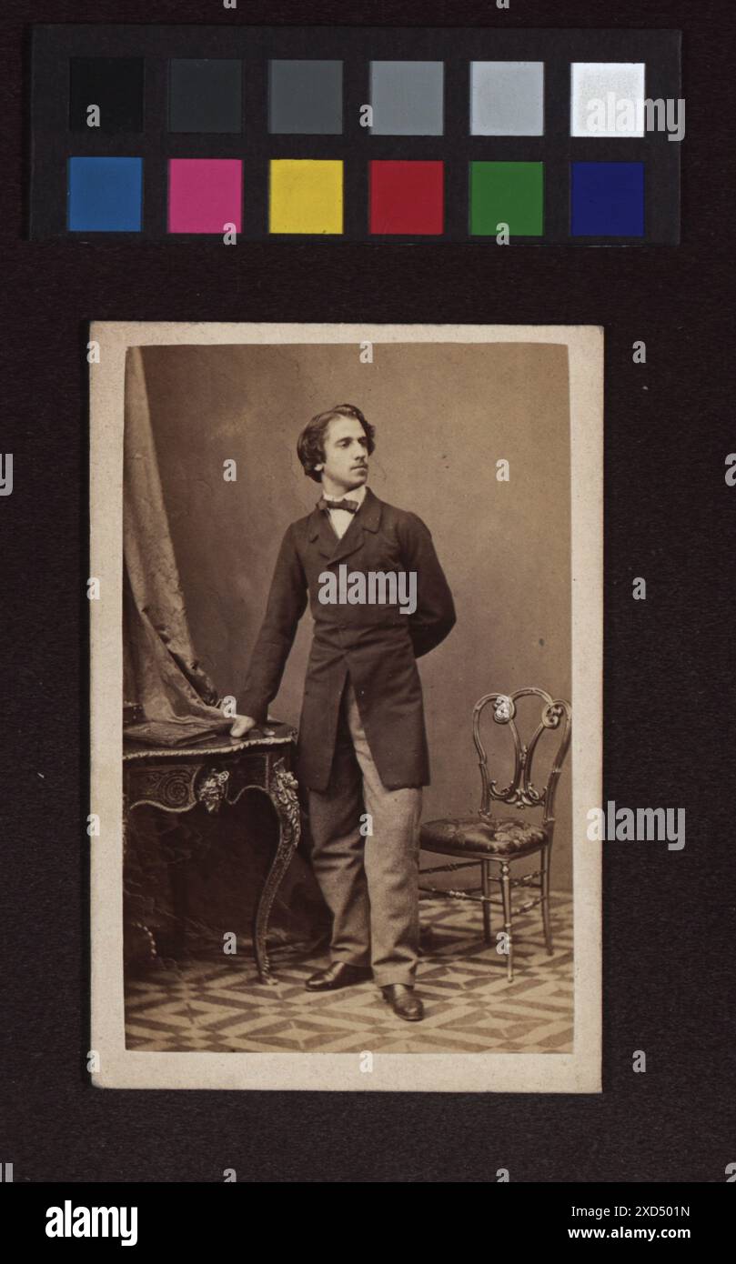 Franz Ruben (1842-1920), Maler Ludwig Angerer (1827—1879), Photographer ...
